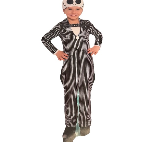 Disney | Costumes | Nbc Disney Jack Skellington Kids Costume Black And ...